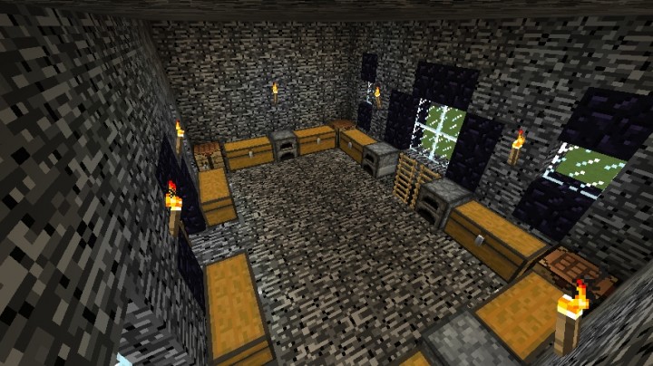 Bedrock Castle Minecraft Map
