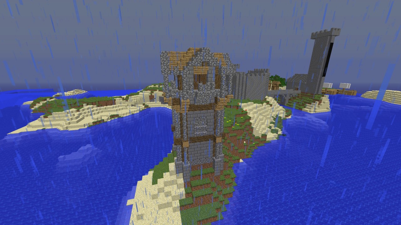 Medieval Defense Tower Minecraft Map