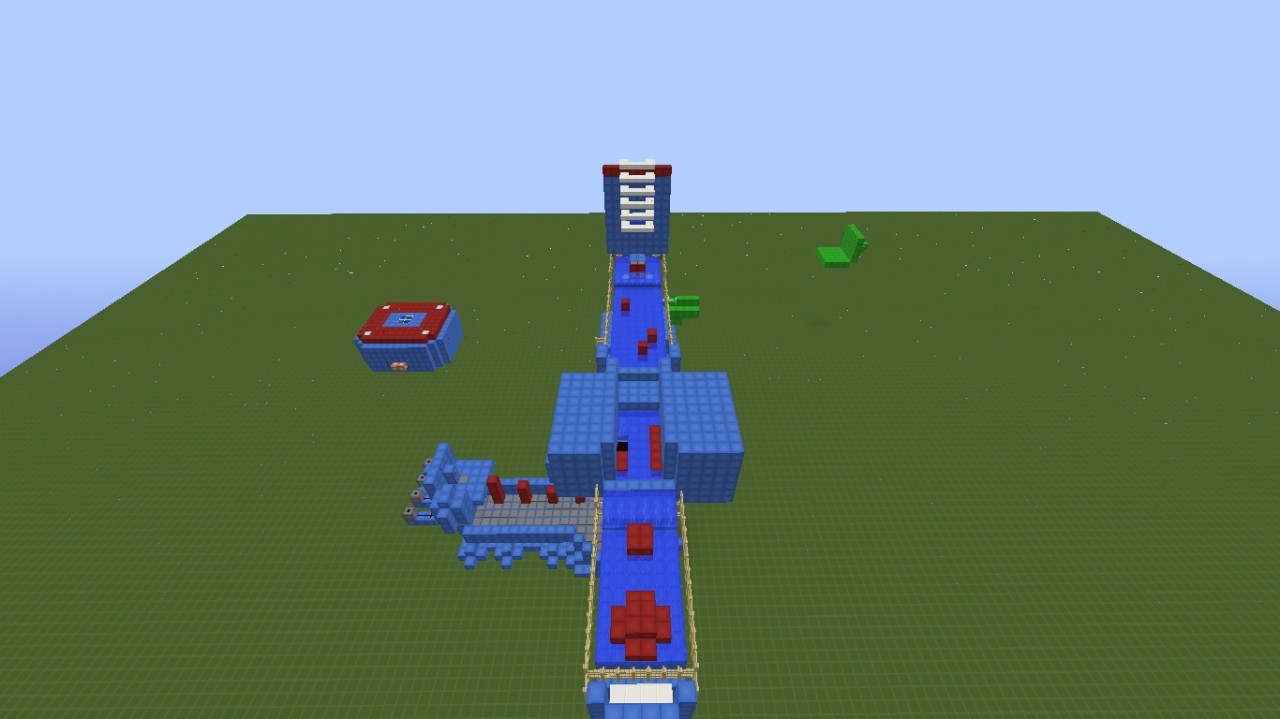WipeOut Minecraft Race Minecraft Map