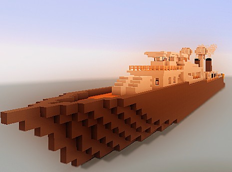 Modern Research Ship Minecraft Map