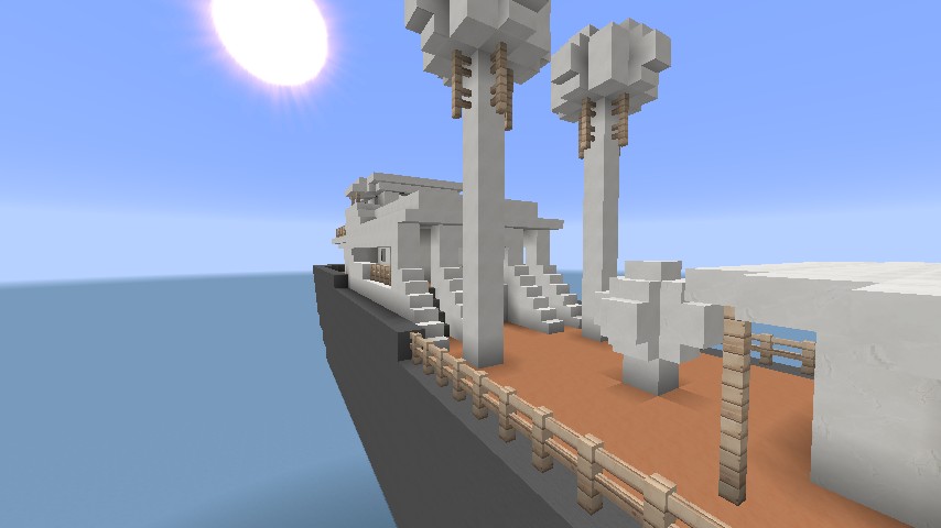 Modern Research Ship Minecraft Map