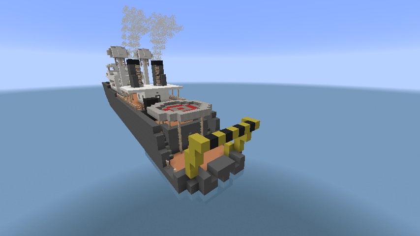Modern Research Ship Minecraft Map