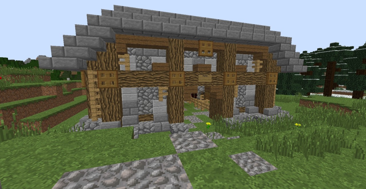 Horse Stable Minecraft Map