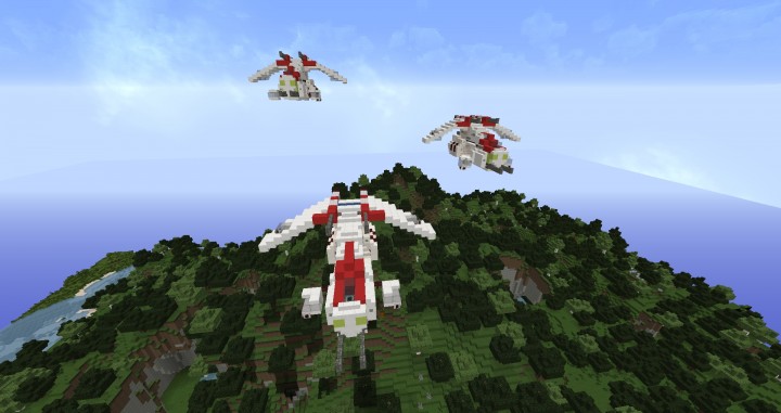 Star Wars: Republic Gunship Minecraft Map