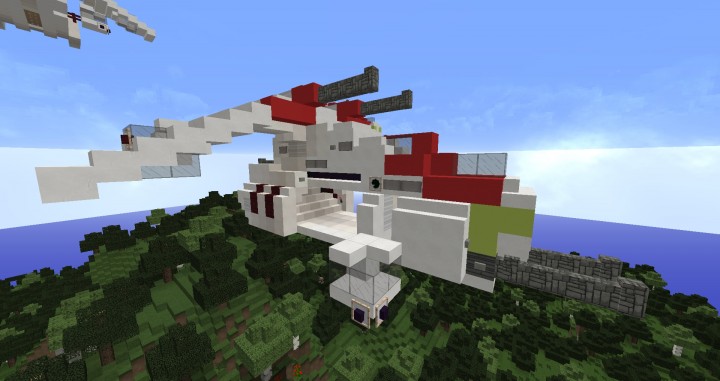 Star Wars: Republic Gunship Minecraft Map