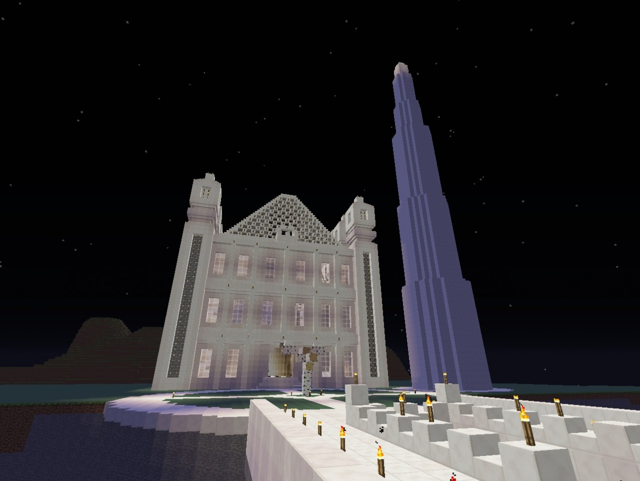 Gondor from Lord of The Rings Project Minecraft Map