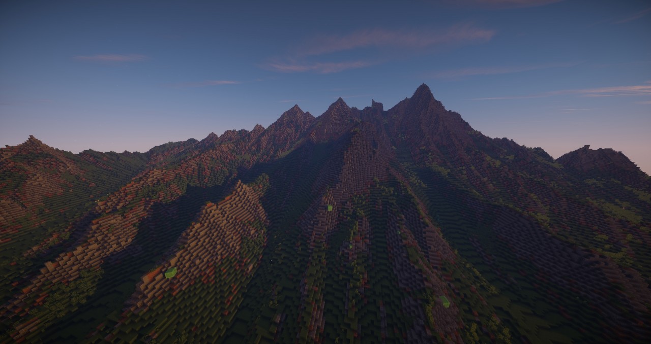 Lonely Mountain (not Erebor) Minecraft Map