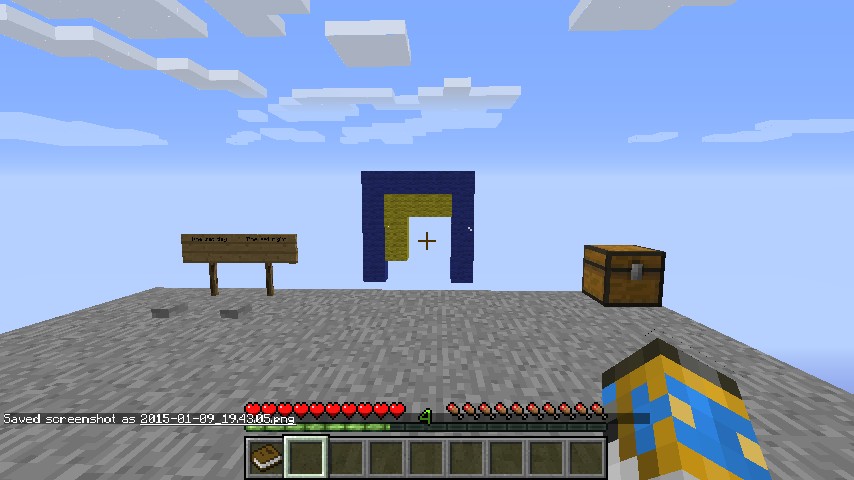 SMP Compatible Vanilla Right Click Detection Minecraft Map