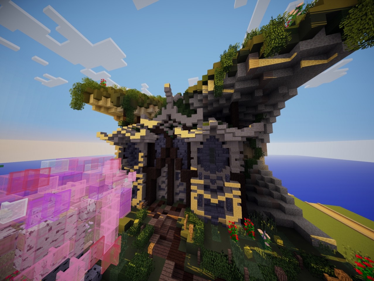 Oriental Temple | Plot Build | Minecraft Map