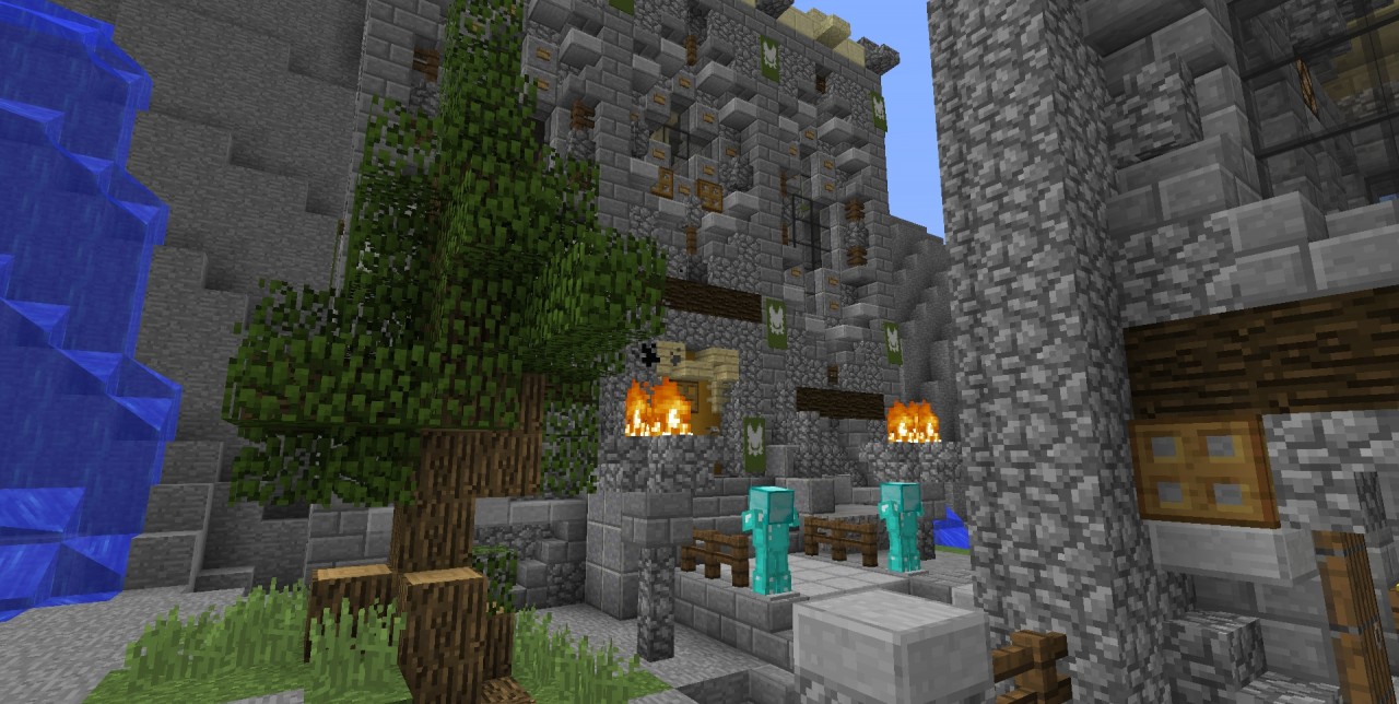 Minecraft Markarth recreation (kindof) Minecraft Map