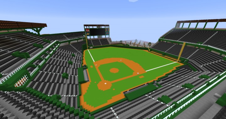 Baseball Stadium Minecraft Map