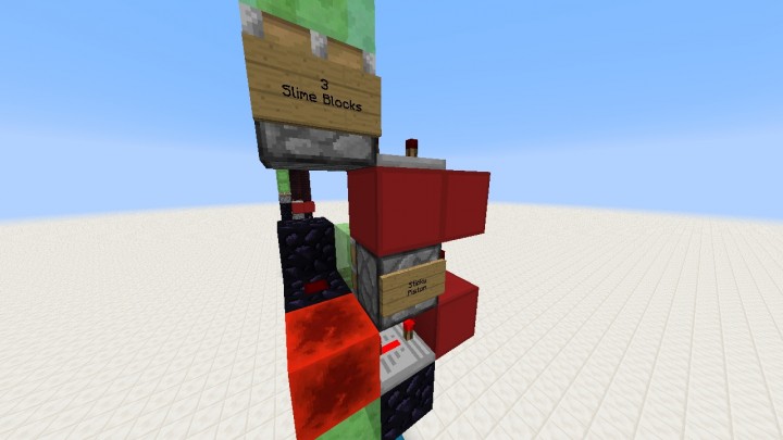 SlimeBlock Elevator v2.1 Minecraft Map