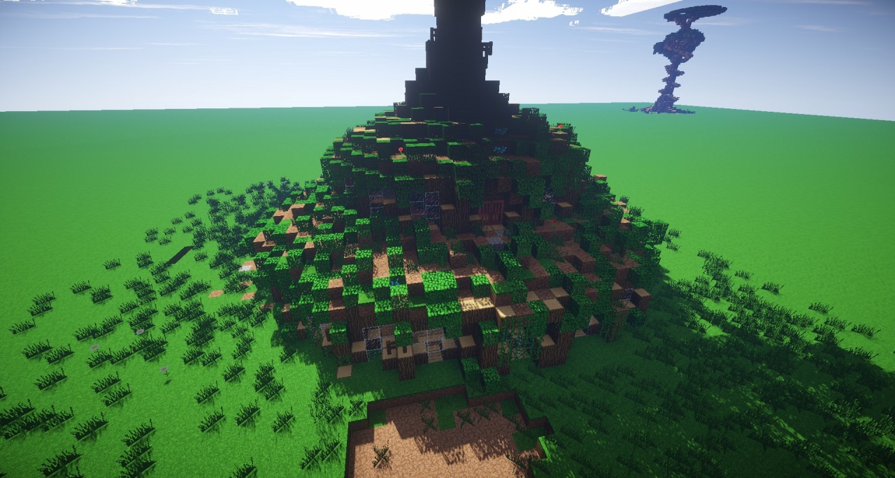 Elven Treehouse- Ellesmera (The Inheritance cycle) Minecraft Map