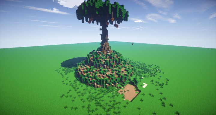 Elven Treehouse- Ellesmera (The Inheritance cycle) Minecraft Map