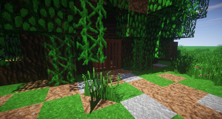 Elven Treehouse- Ellesmera (The Inheritance cycle) Minecraft Map