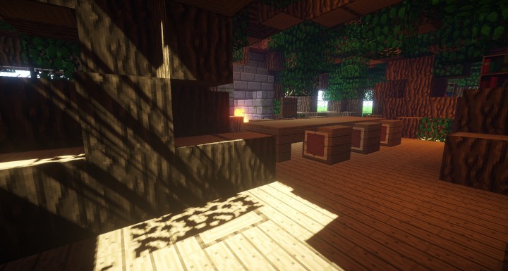 Elven Treehouse- Ellesmera (The Inheritance cycle) Minecraft Map