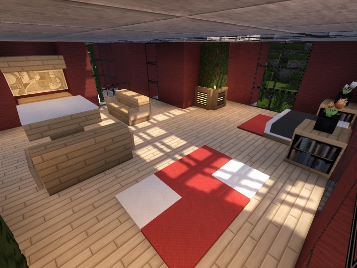 Moden House 25x25 - Minecraft 1.7.2 Minecraft Map