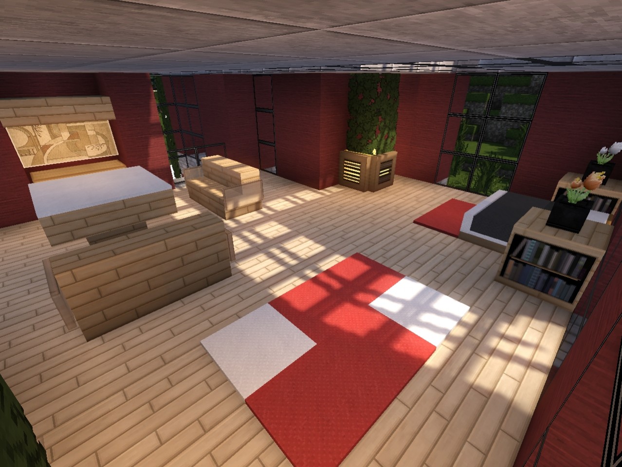 Moden House 25x25 - Minecraft 1.7.2 Minecraft Map