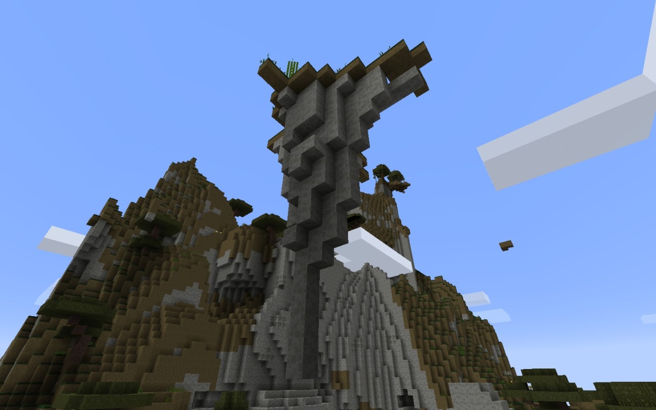 Midsize Skyland Minecraft Map