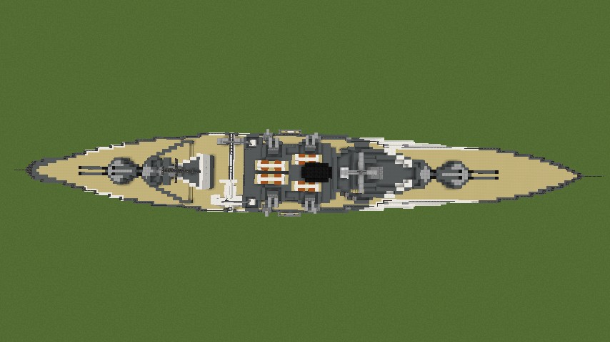 HMS Warspite Minecraft Map