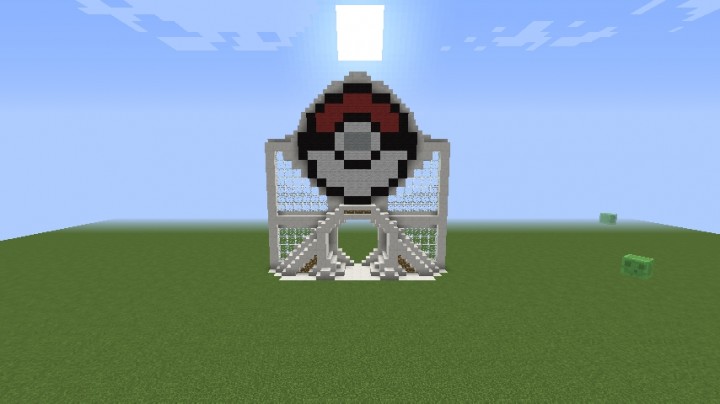 Pixelmon Center entrance Minecraft Map