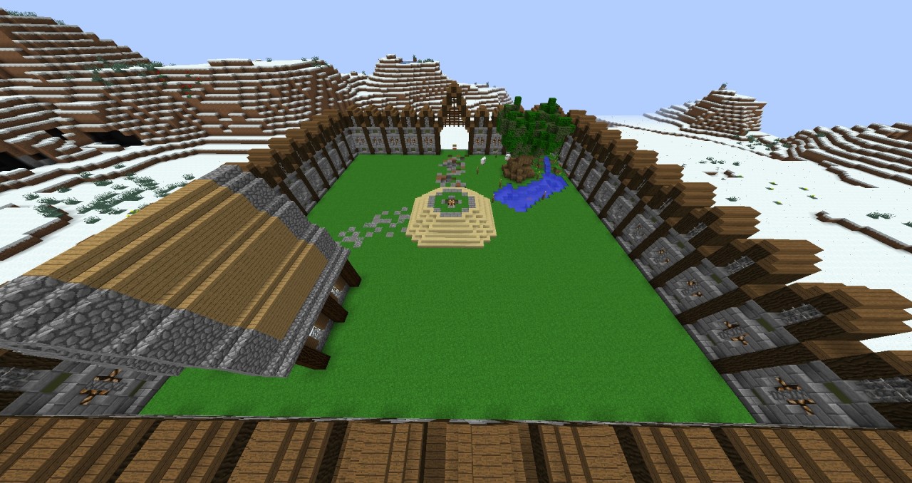 Survival Spawn 100% Free For You! Minecraft Map