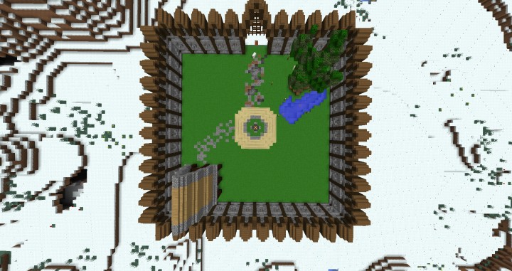 Survival Spawn 100% Free For You! Minecraft Map