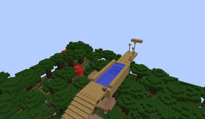 Herobrine Run Away! Minecraft Map