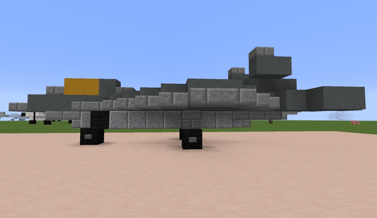 F-22 Raptor US Air Force Fighter Jet 1:1 Scale Minecraft Map