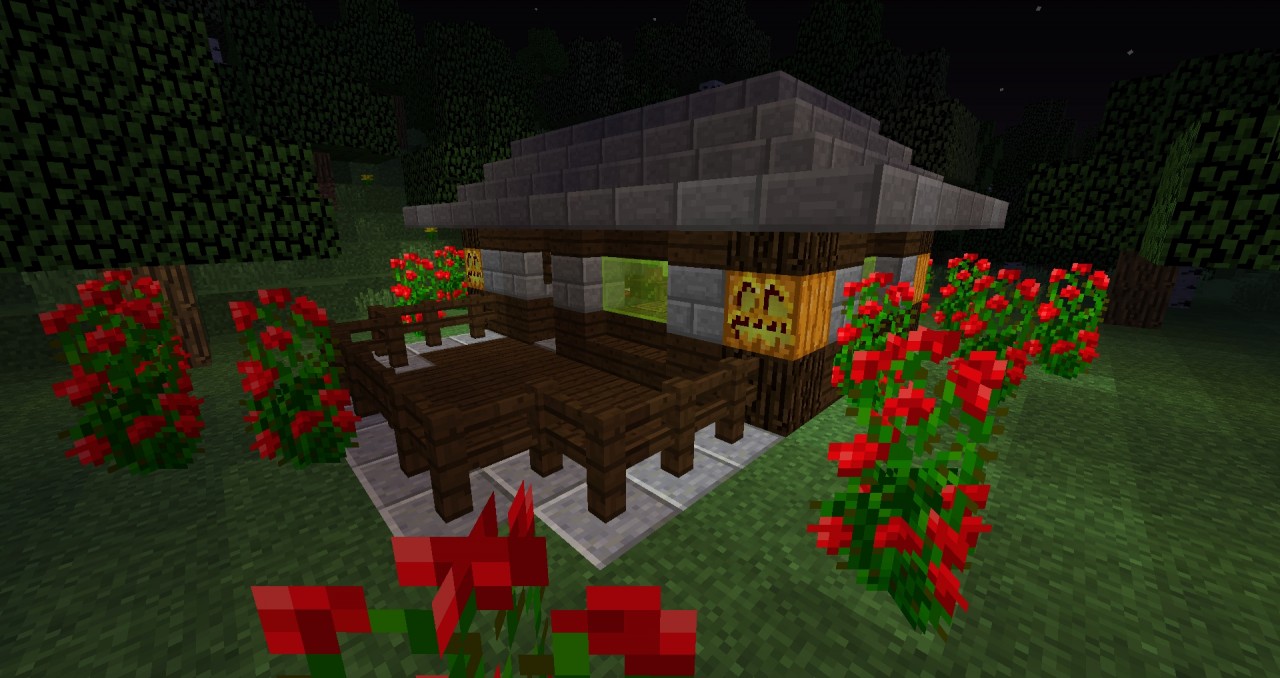 A cozy little hut Minecraft Map