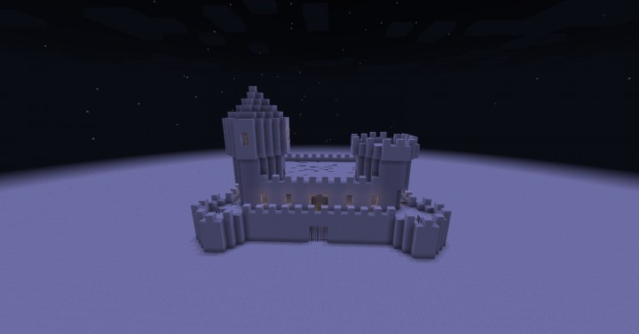 Snow Castle Minecraft Map