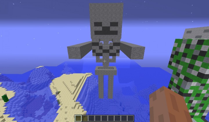skeleton Minecraft Map