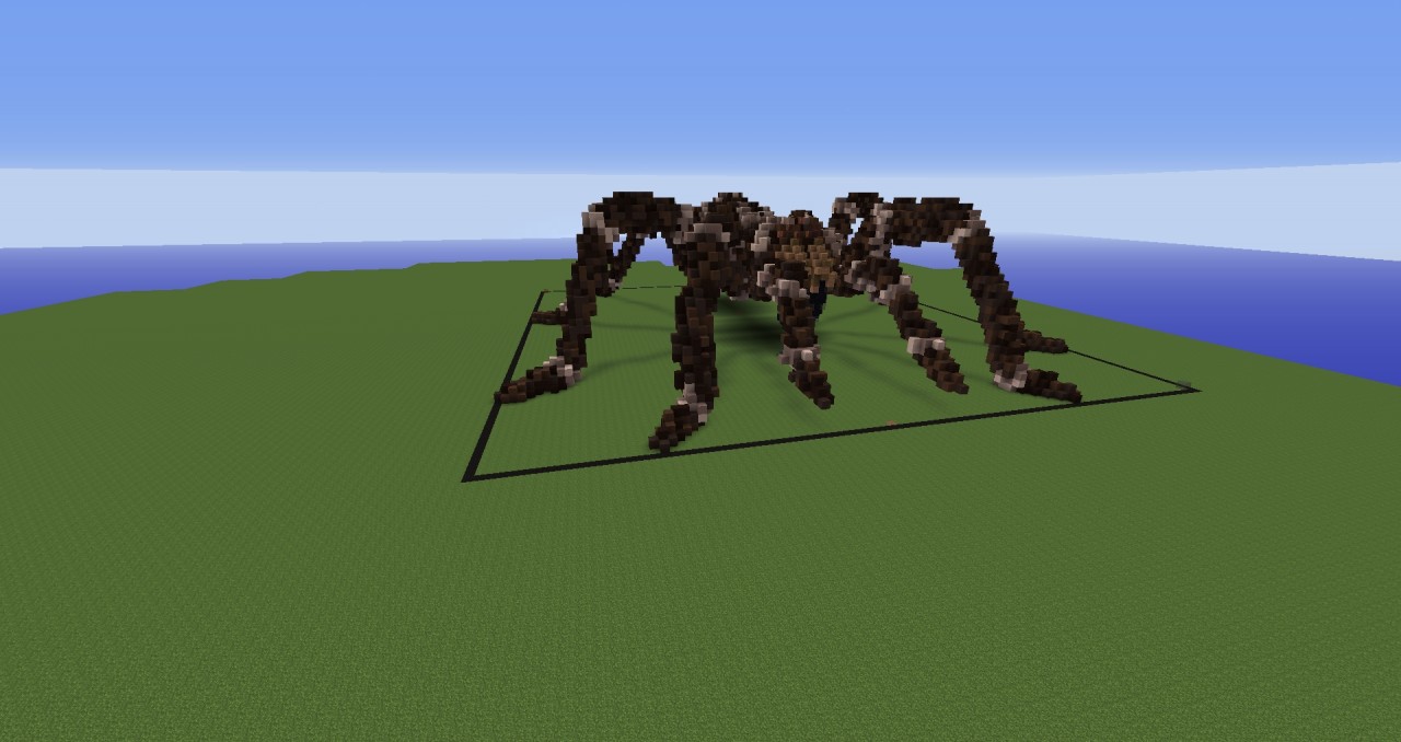 Giant Goliath spider Minecraft Map