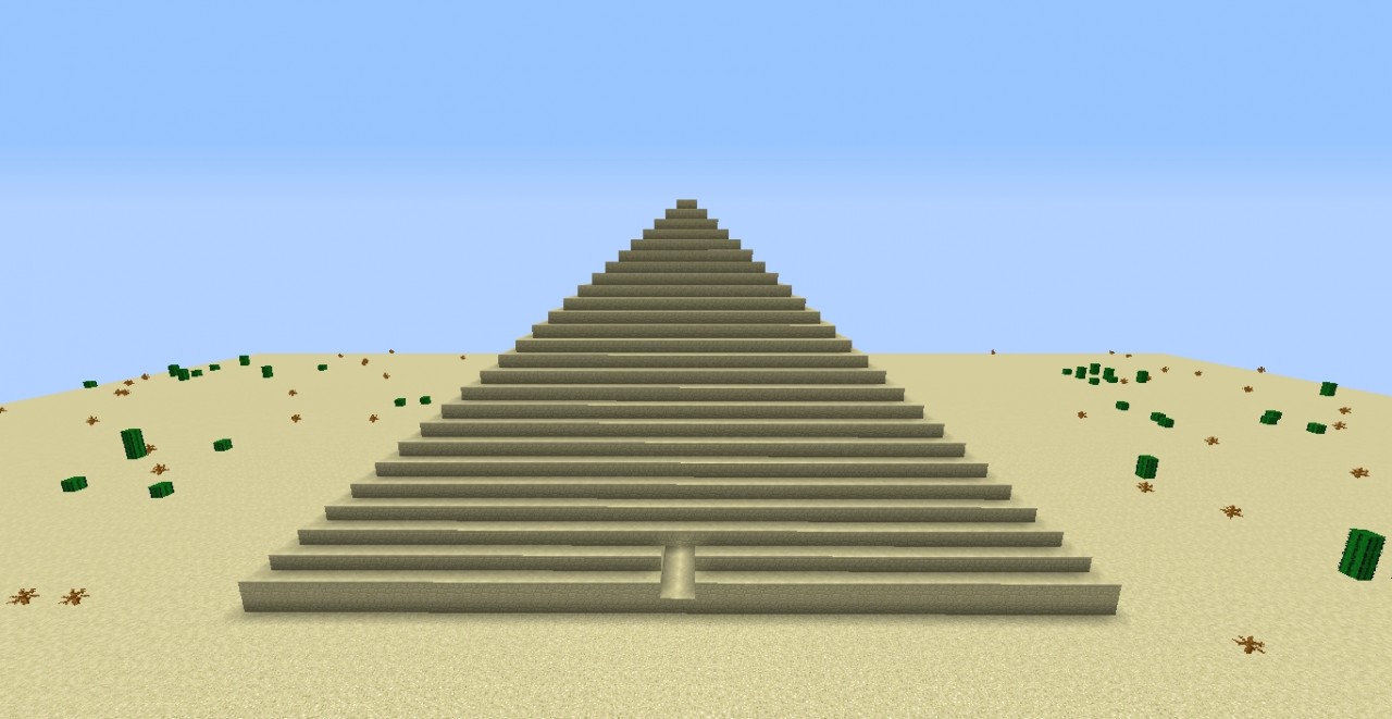 Pyramid adventure map Minecraft Map