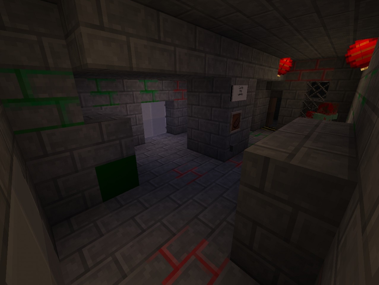 LOst Zombies Dungeon Minecraft Map