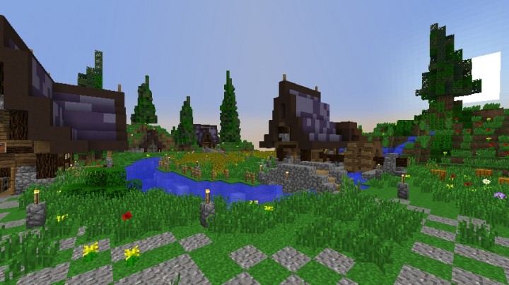 Mapa na Annihilation od Goldena Minecraft Map