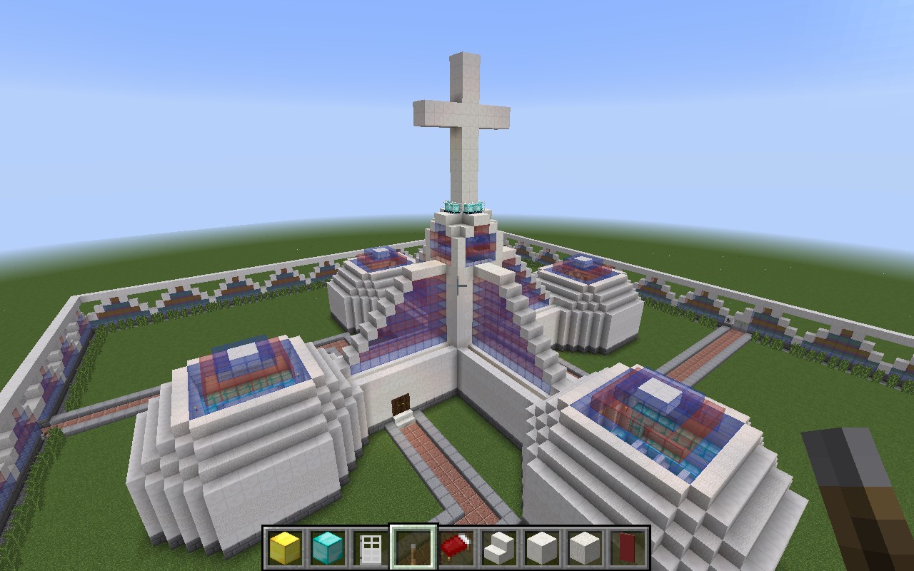 Beautiful catholic cathedral Minecraft Map