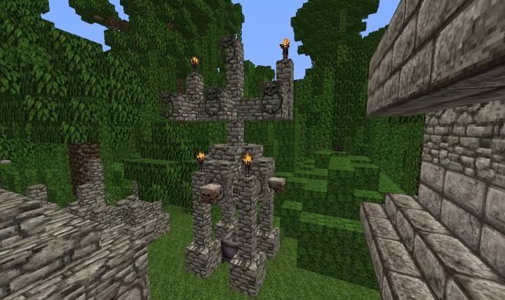 The last realm of Aztec civilization Minecraft Map