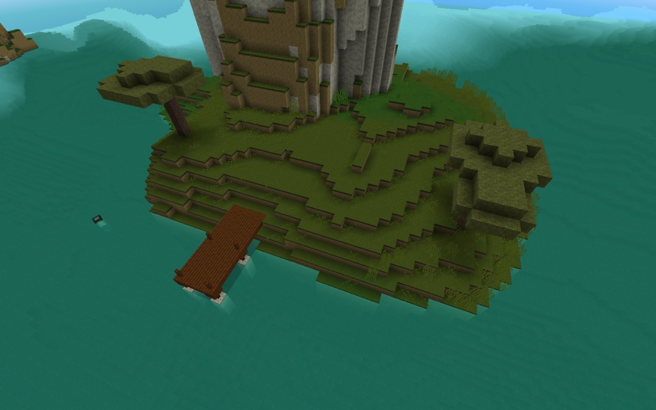 Large Island Minecraft Map