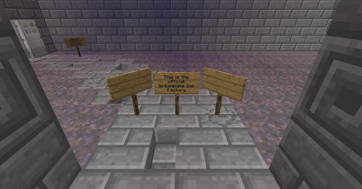 Sirkomplete Inc. Minecraft Map