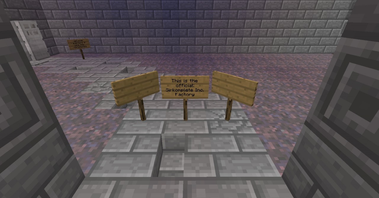 Sirkomplete Inc. Minecraft Map