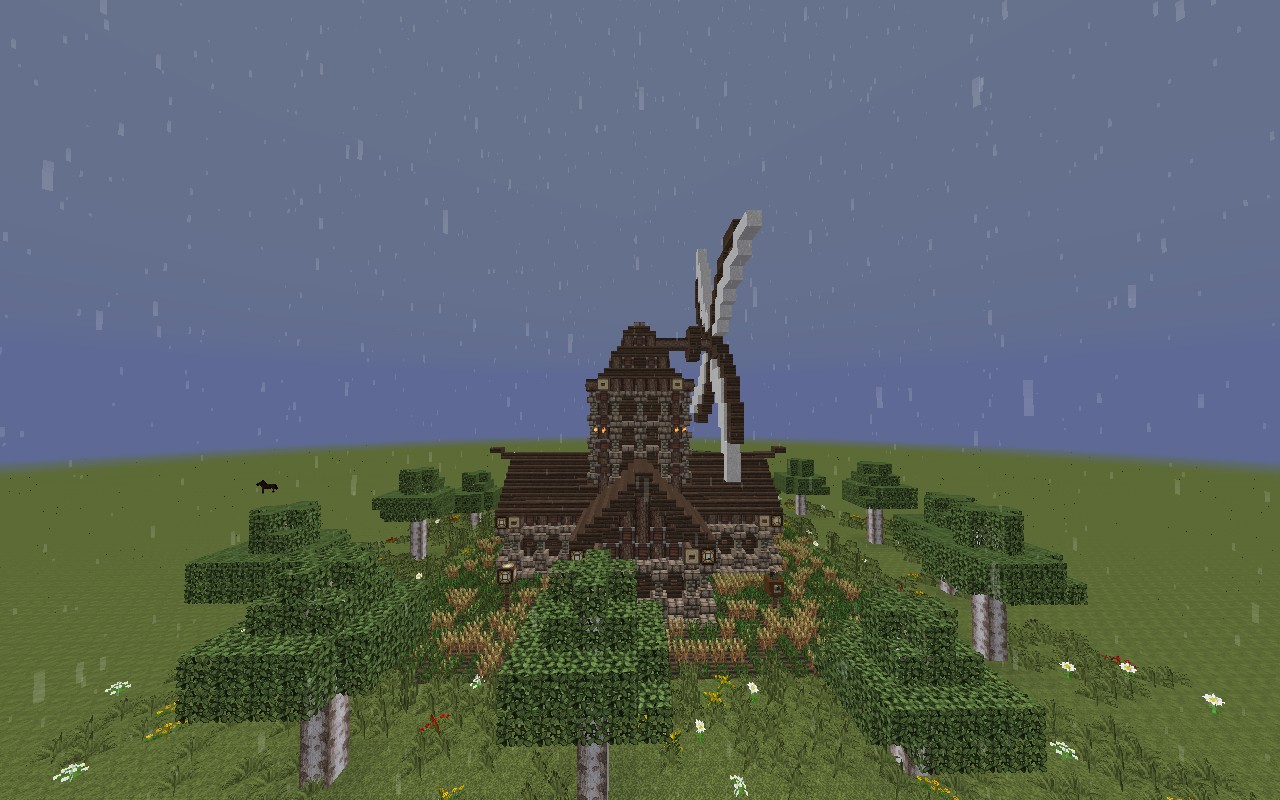 Medieval Windmill Minecraft Map