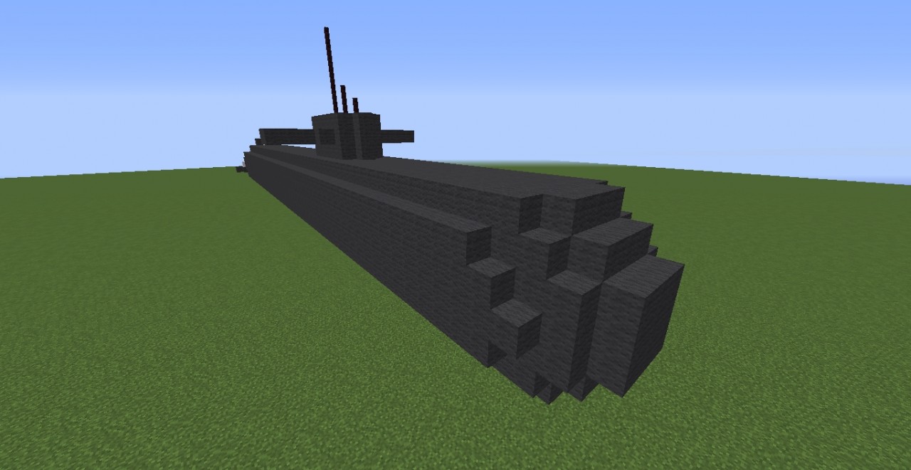 Nuclear Submarine Minecraft Map