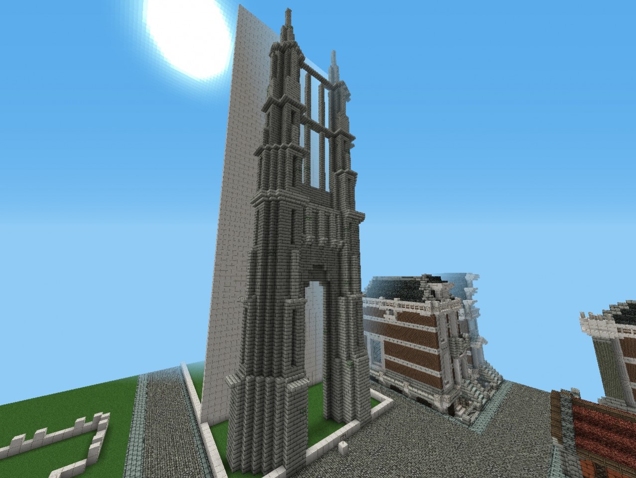 Late gothic/Renaissance church Minecraft Map