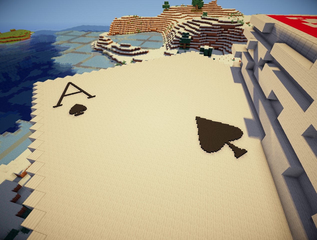 A deck of cards - Колода Карт Minecraft Map