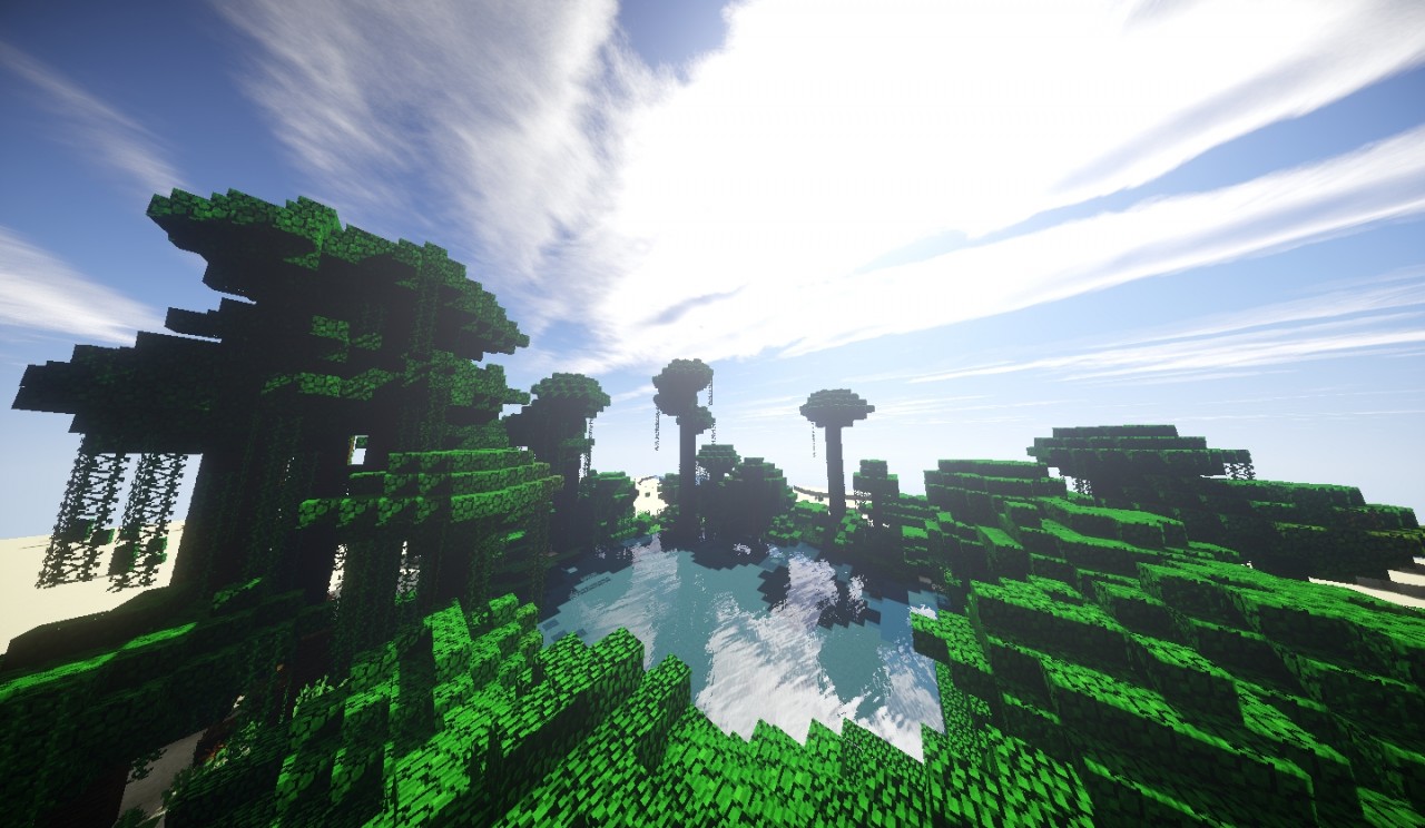 Multi-Terrain #1 (Small-MidSize) Minecraft Map