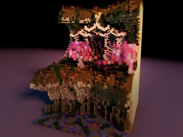 Oriental Temple | Plot Build | Minecraft Map