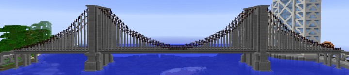 Brooklyn Bridge Minecraft Map