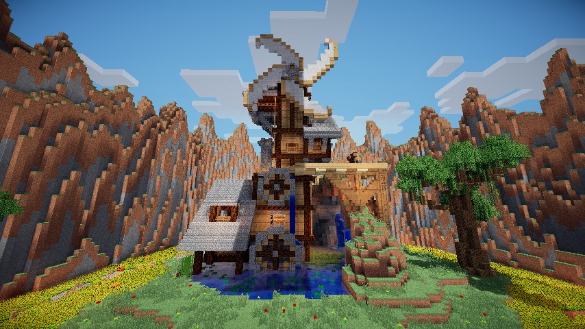 Windmill Map By MajesticSlime Minecraft Map