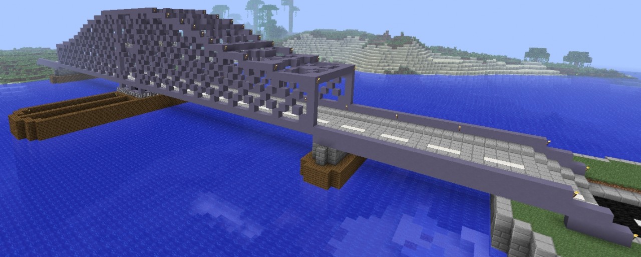 The New Dinnerbone Bridge Minecraft Map